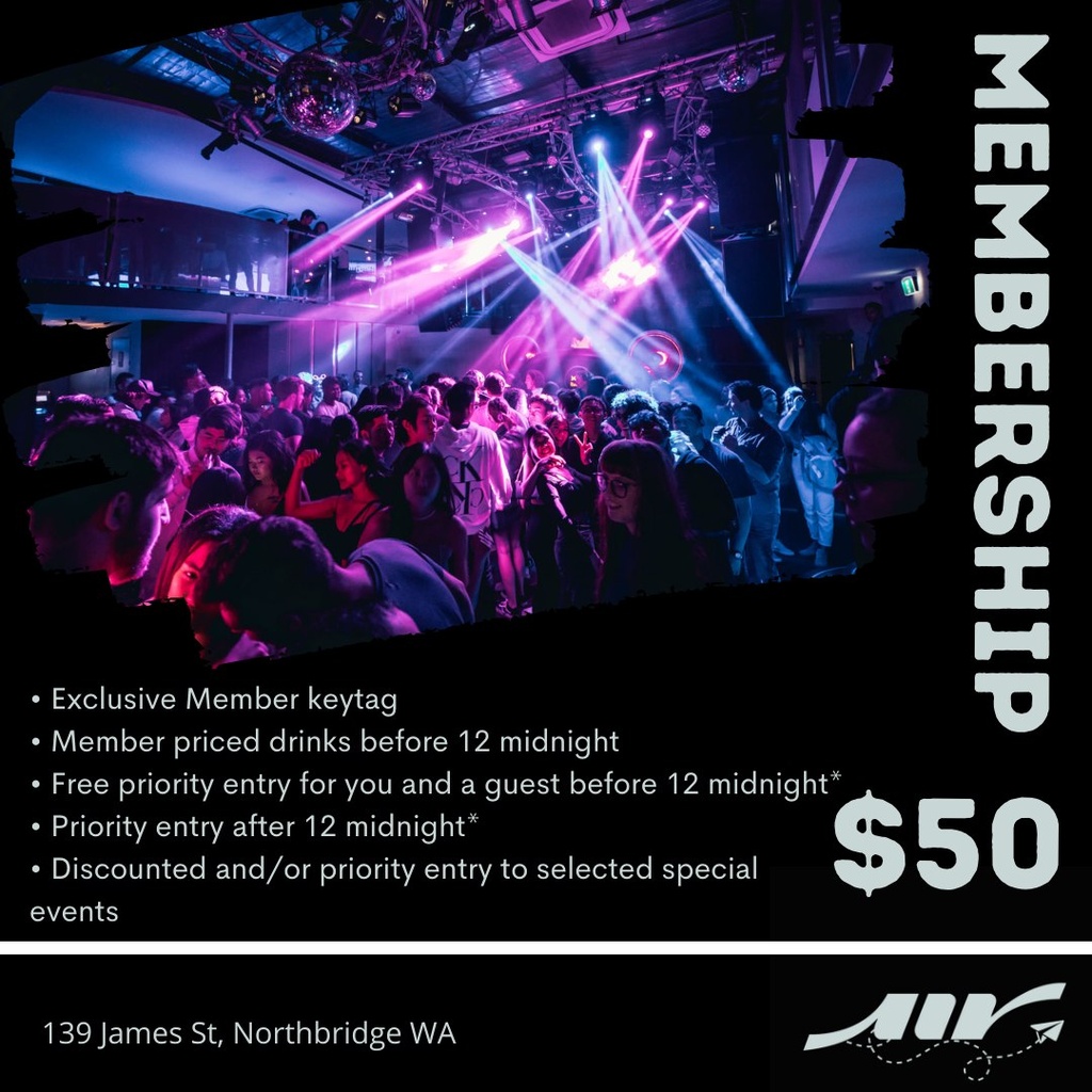 Air Membership $50 | Mint Nightclub